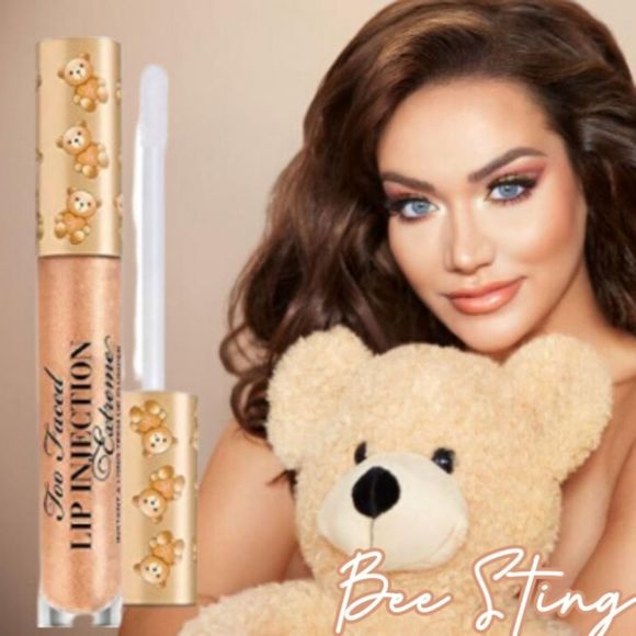 Too Faced | Makeup | Toofaced Lip Plumping Extreme Teddy Bear Gloss In ...